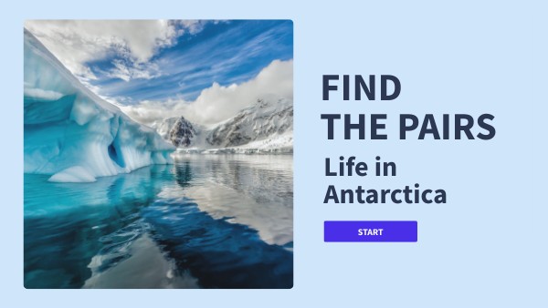 FIND THE PAIRS (Life in Antarctica)
