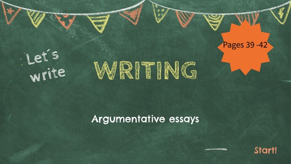 ARGUMENTATIVE WRITING | Genially