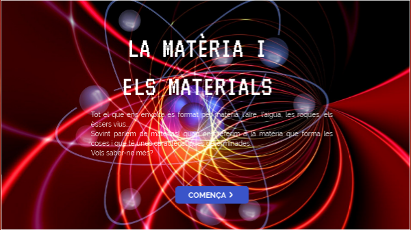 Matèria i Materials | Genially