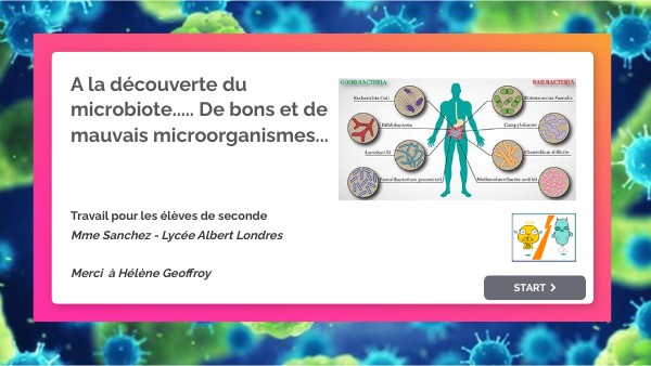 MICROBIOTE 2nde LAURA FINAL | Genially