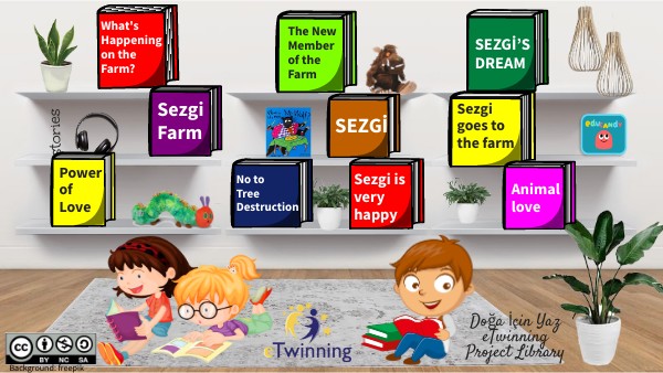 Virtual library EDITABLE | Genially