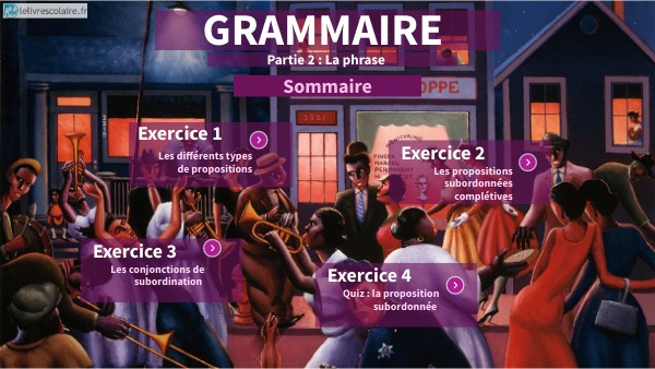 FR3 Grammaire - La phrase | Genially