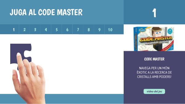 Instruccions Code Master | Genially
