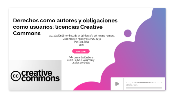 Creative commons | Genially