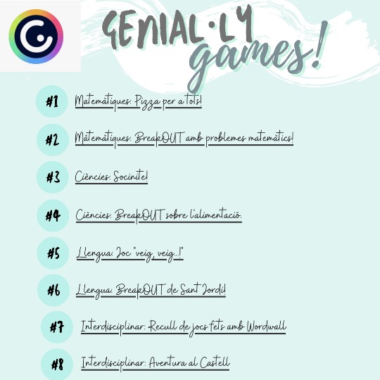 Recull jocs Genial·ly! | Genially