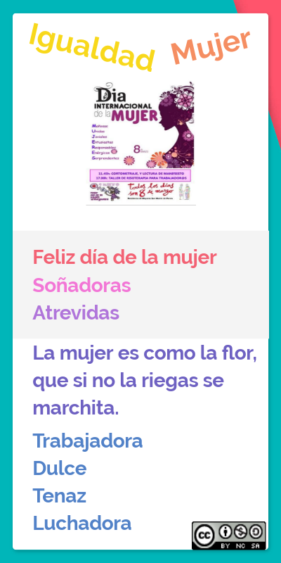 infografia día de la mujer | Genially