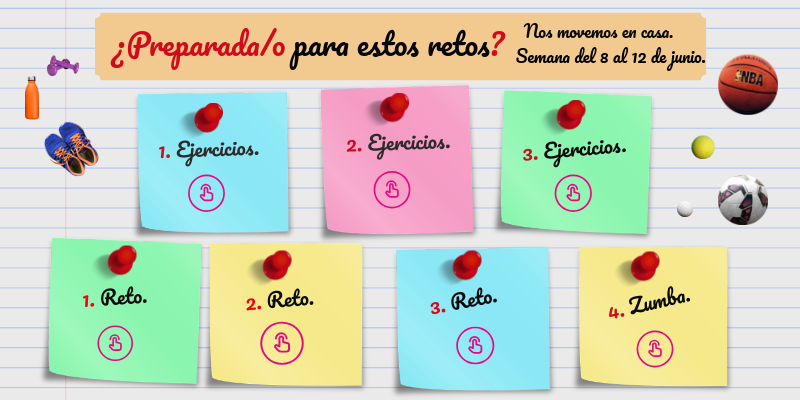 4. Retos para casa Educación Física H.V.