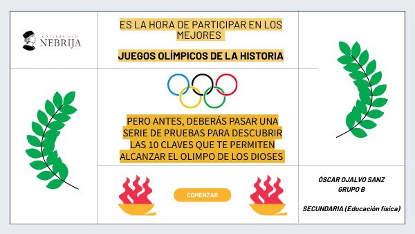 QUIZ JUEGOS OLÍMPICOS | Genially