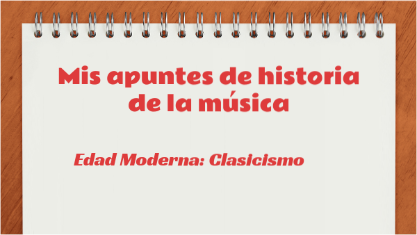 Edad Moderna: Clasicismo | Genially