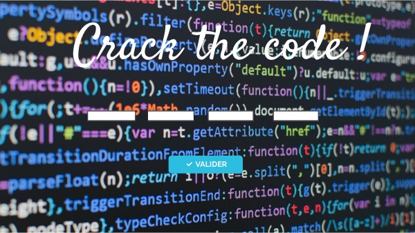 4° - Crack thecode | Genially