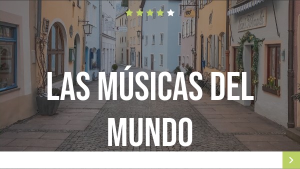 MÚSICAS DEL MUNDO