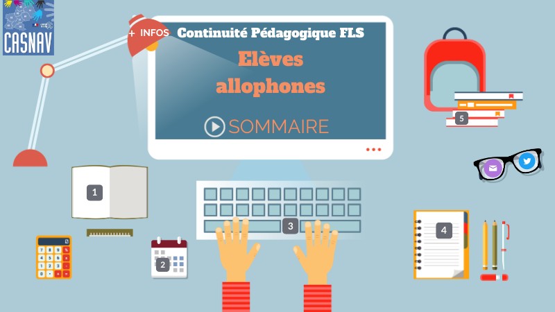 Continuité Pédagogique FLS- CASNAV Toulouse | Genially