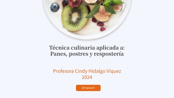 PRESENTACIÓn Panes postres reposteria 2021 | Genially