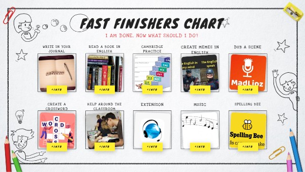 FAST FINISHERS