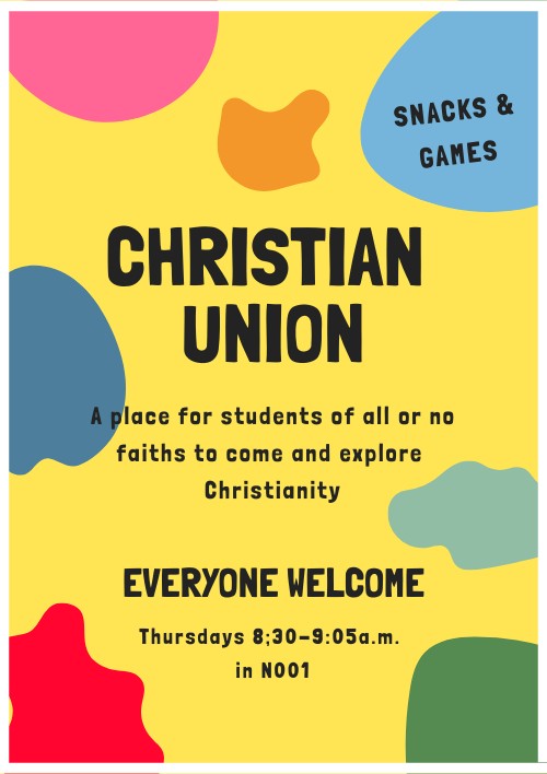 Copy - Christian Union Poster