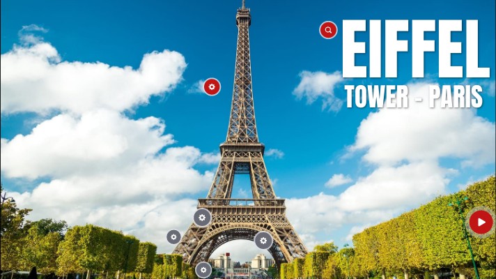 EIFFEL TOWER INTERACTIVE IMAGE | Genially