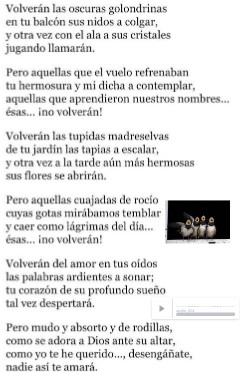 VOLVERÁN LAS OSCURAS GOLONDRINAS | Genially