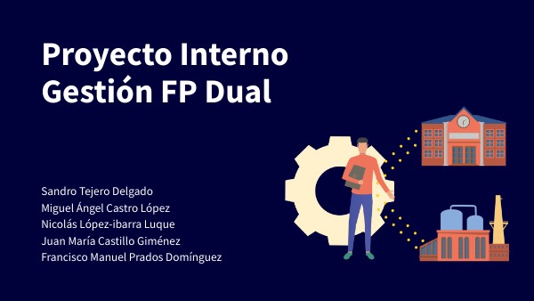 Proyecto Interno: Gestión FP Dual