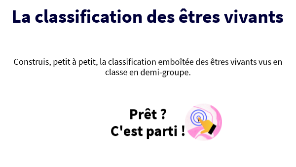 Classification 6eme | Genially