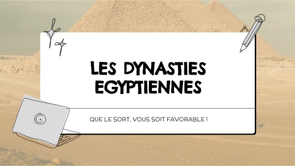 EGYPTE ANCIENNE | Genially