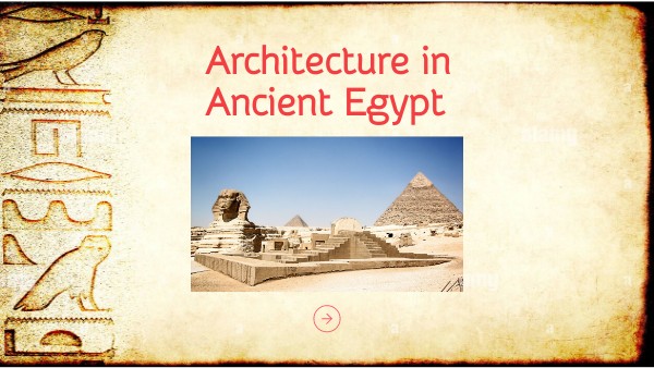 Ancient Egypt Architecture