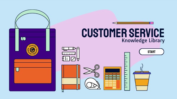 Hub screen | Genially