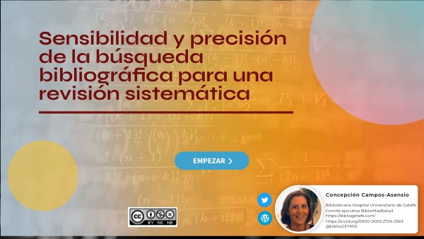 Sensibilidad y precisión deuna búsqueda | Genially