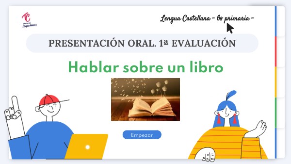 Presentación oral: Hablar sobre un libro