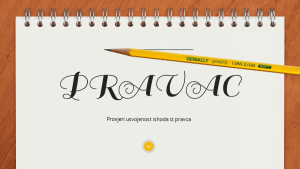 Pravac - ponavljanje | Genially