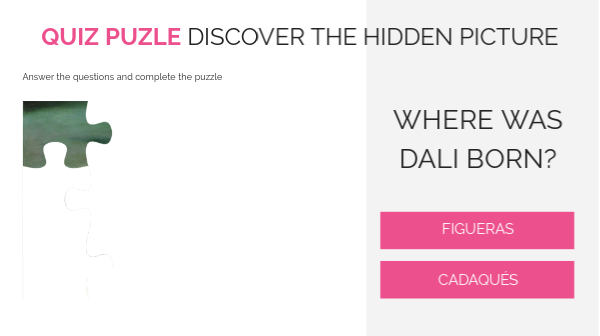 THE HIDDEN DALI´S PICTURE | Genially