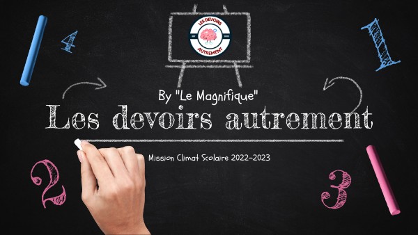 Les devoirs autrement | Genially