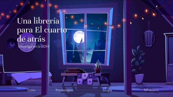 UNA LIBRERÍA PARA EL CUARTO DE ATRÁS | Genially