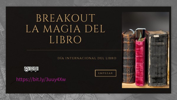 BREAKOUT LA MAGIA DEL LIBRO