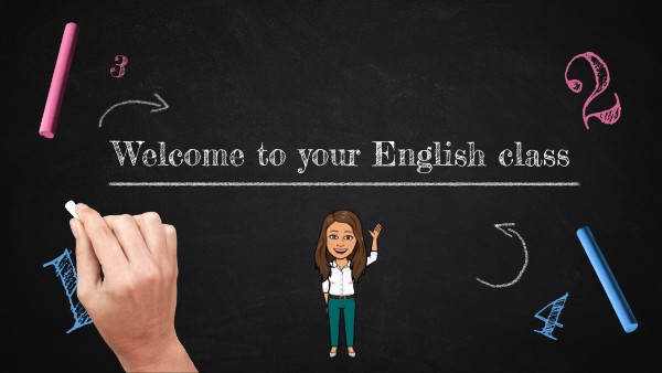 Welcome to your English class | Genially