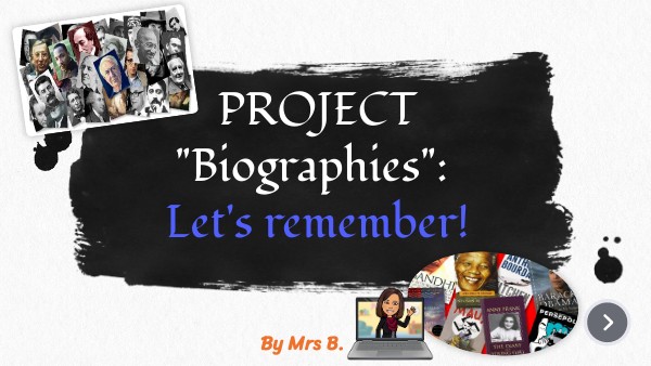 Biographies RECAP