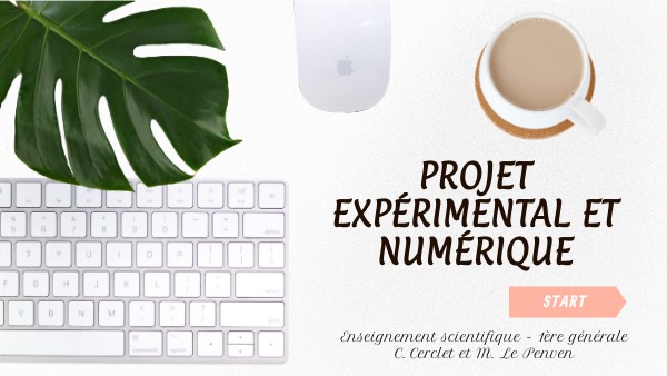 Projet - Enseignement Scientifique 1ère G1 | Genially