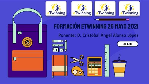 26 MAYO 2021 - FORMACIÓN ETWINNING IEVCBLANCH