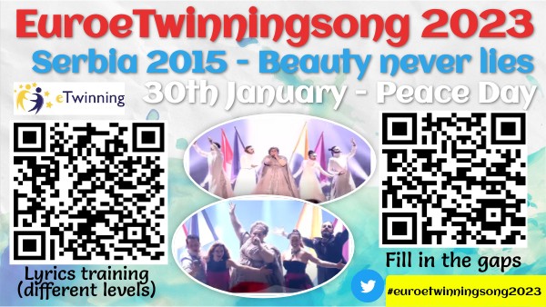 EuroeTwinningsong 2023 - Peace Day | Genially