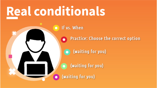 B1+. Real conditionals | Genially
