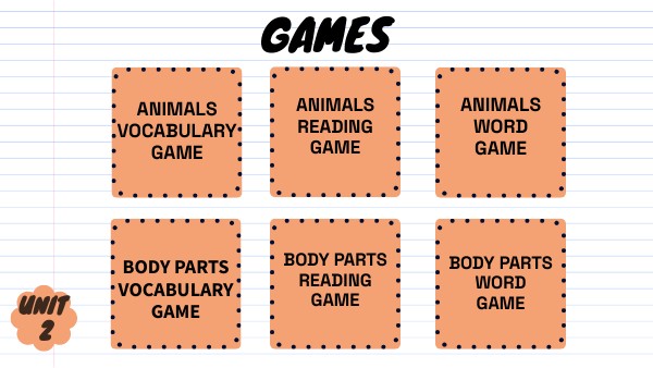 1- UNIT 2 - GAMES | Genially