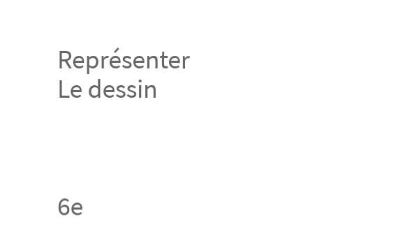 Représenter dessin 6e | Genially