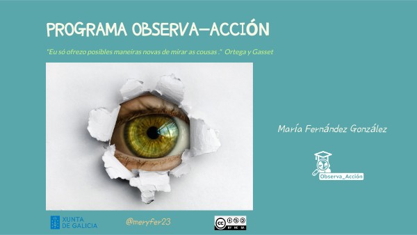 Observa-acción- Xaneiro 2024 | Genially