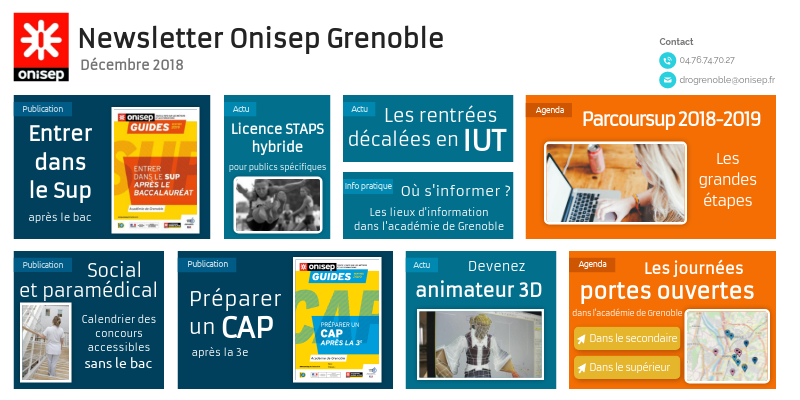 Newsletter Grenoble - décembre 2018 | Genially