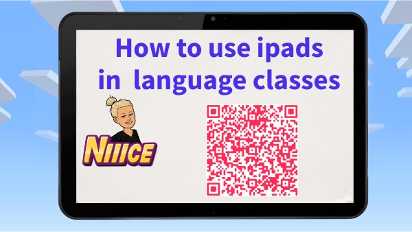 Les tablettes en cours de langue ( élèves)