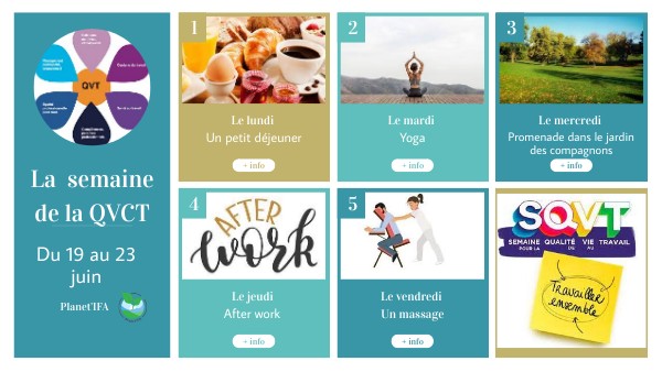 la semaine de la QVT