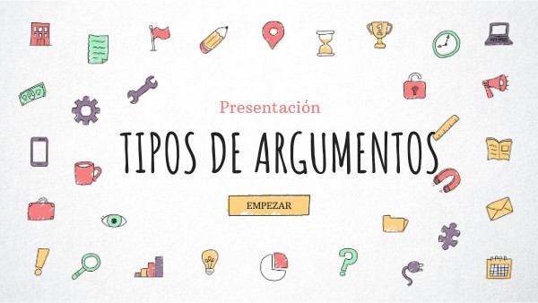 Tipos de Argumentos (ejercicios) | Genially