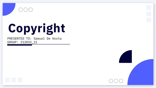 Copyright | Genially