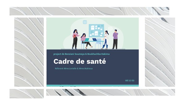 cadre de santé | Genially
