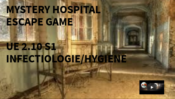 ESAPE GAME MYSTERY HOSPITAL | Genially