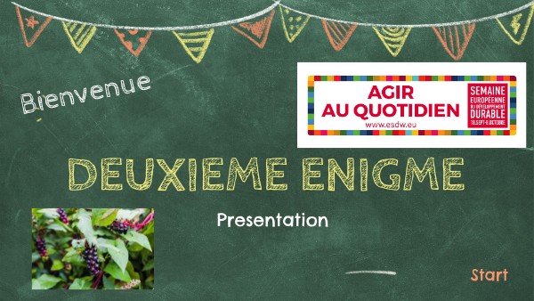 ODD 15 QUINZAINE EUROPEENNE DU DEVELOPPEMENT DURABLE